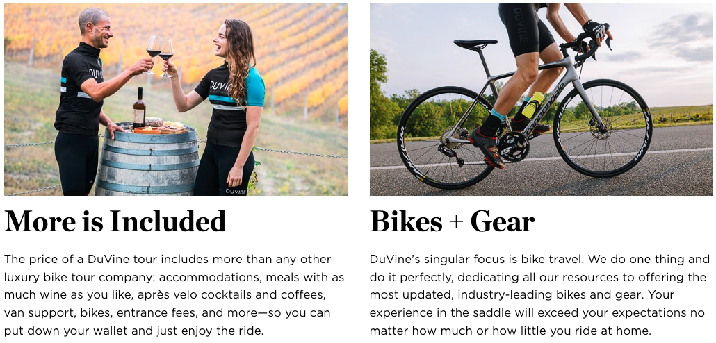 DuVine Luxury Bike Tours