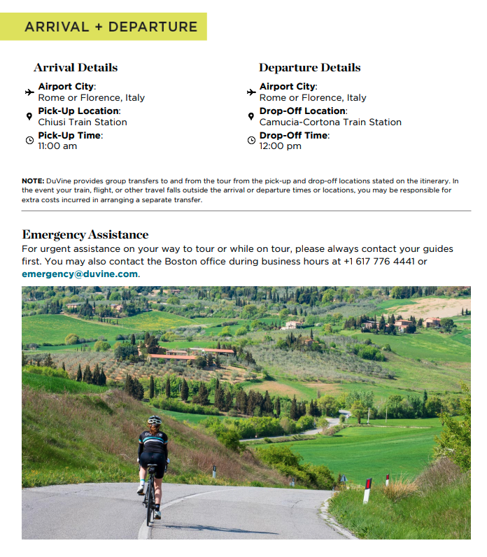 DuVine Luxury Bike Tours