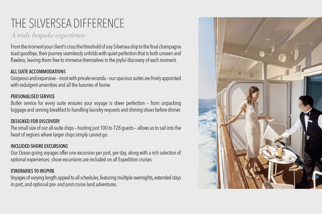 Silversea Reasons to Sail Offer